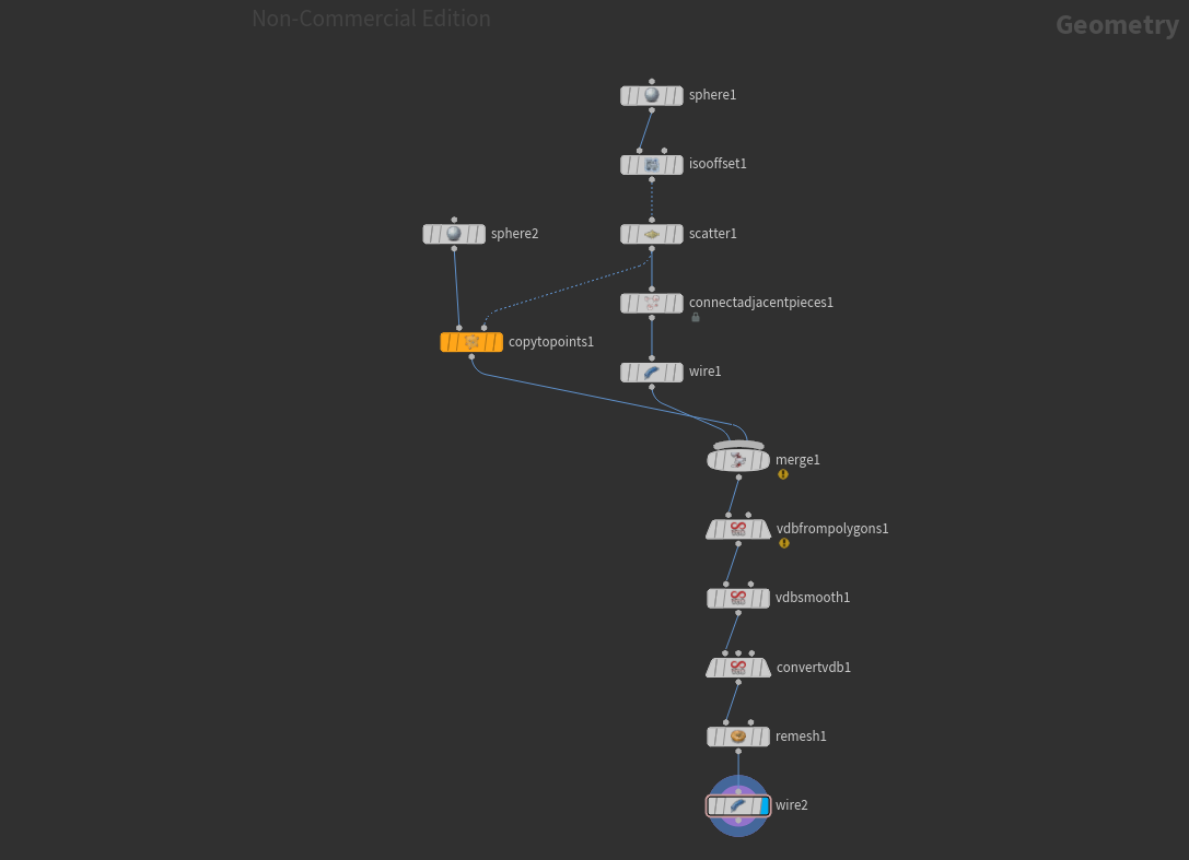 Denting and abstract geometry in Houdini – Thulasi Pillai